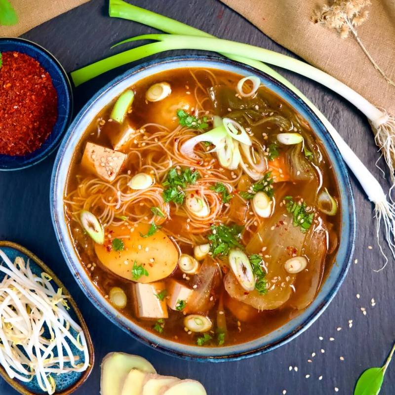 Best Vegan Korean Soup Base – Quick, Easy and so Delicious